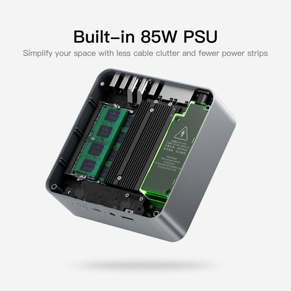 Beelink EQR5 MINI PC AMD Ryzen™ 5825U/5650U Processor 16GB/32GB DDR4,