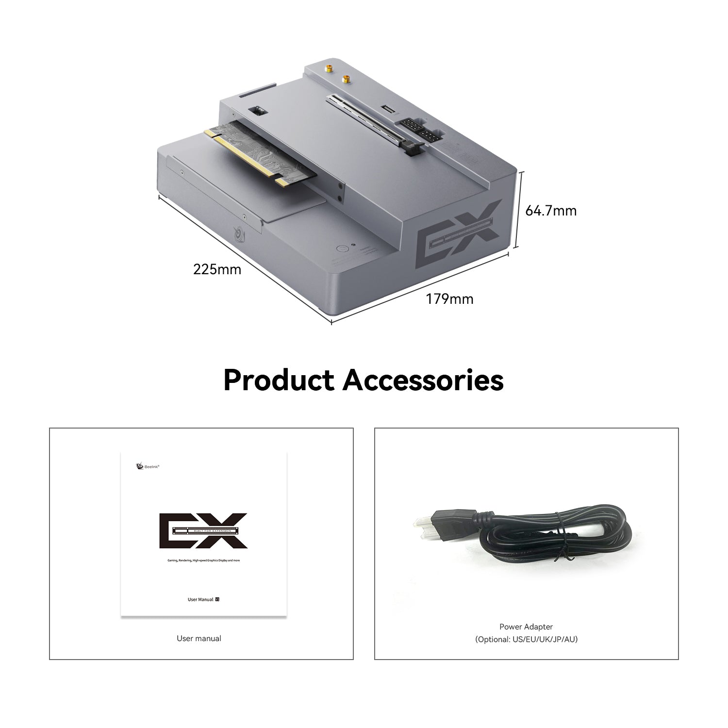 Beelink | Beelink Multi-Functional EX Docking Station