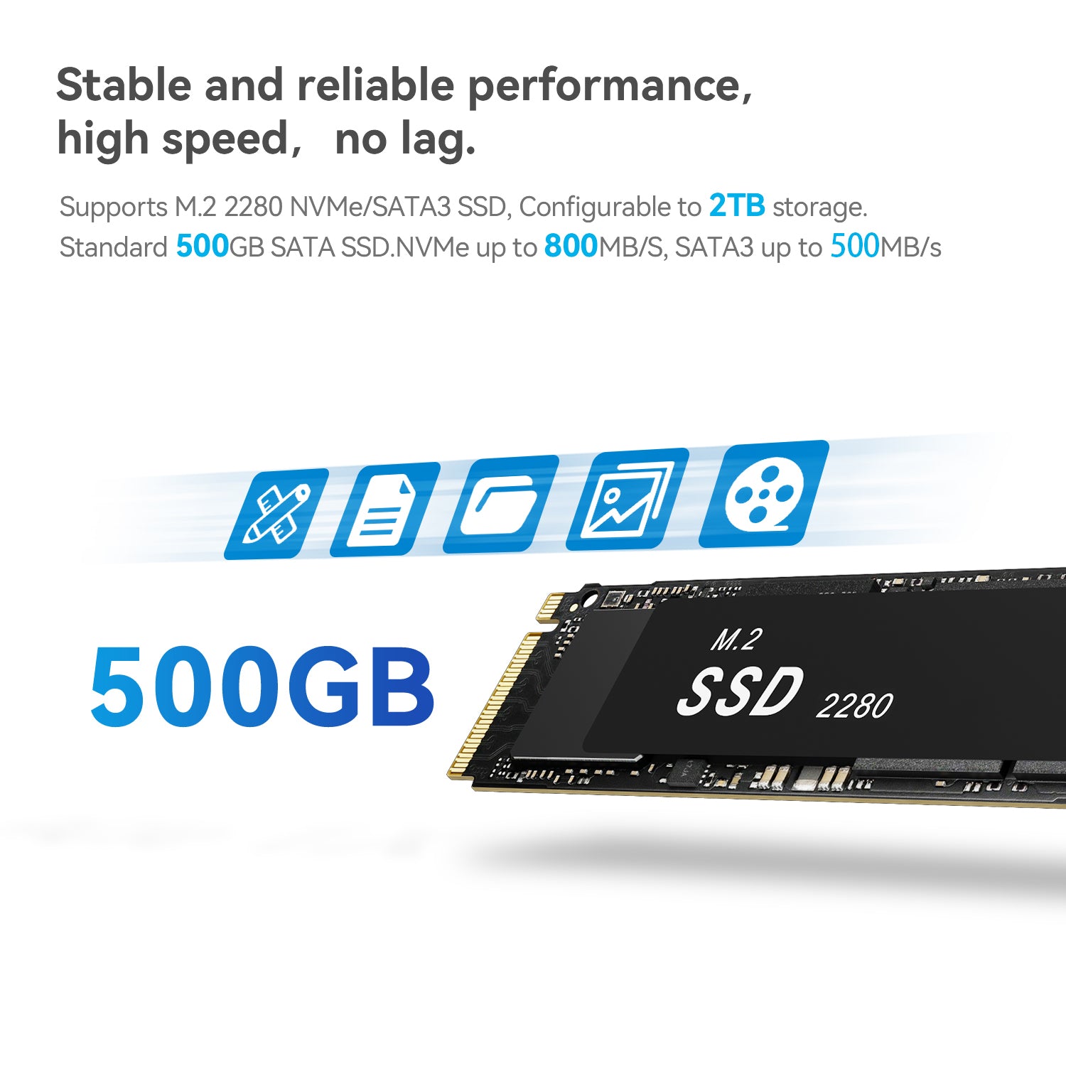 Beelink | Beelink MINI S12 PRO- Intel N100 Processor 4C/4T Up to 3.4 GHz